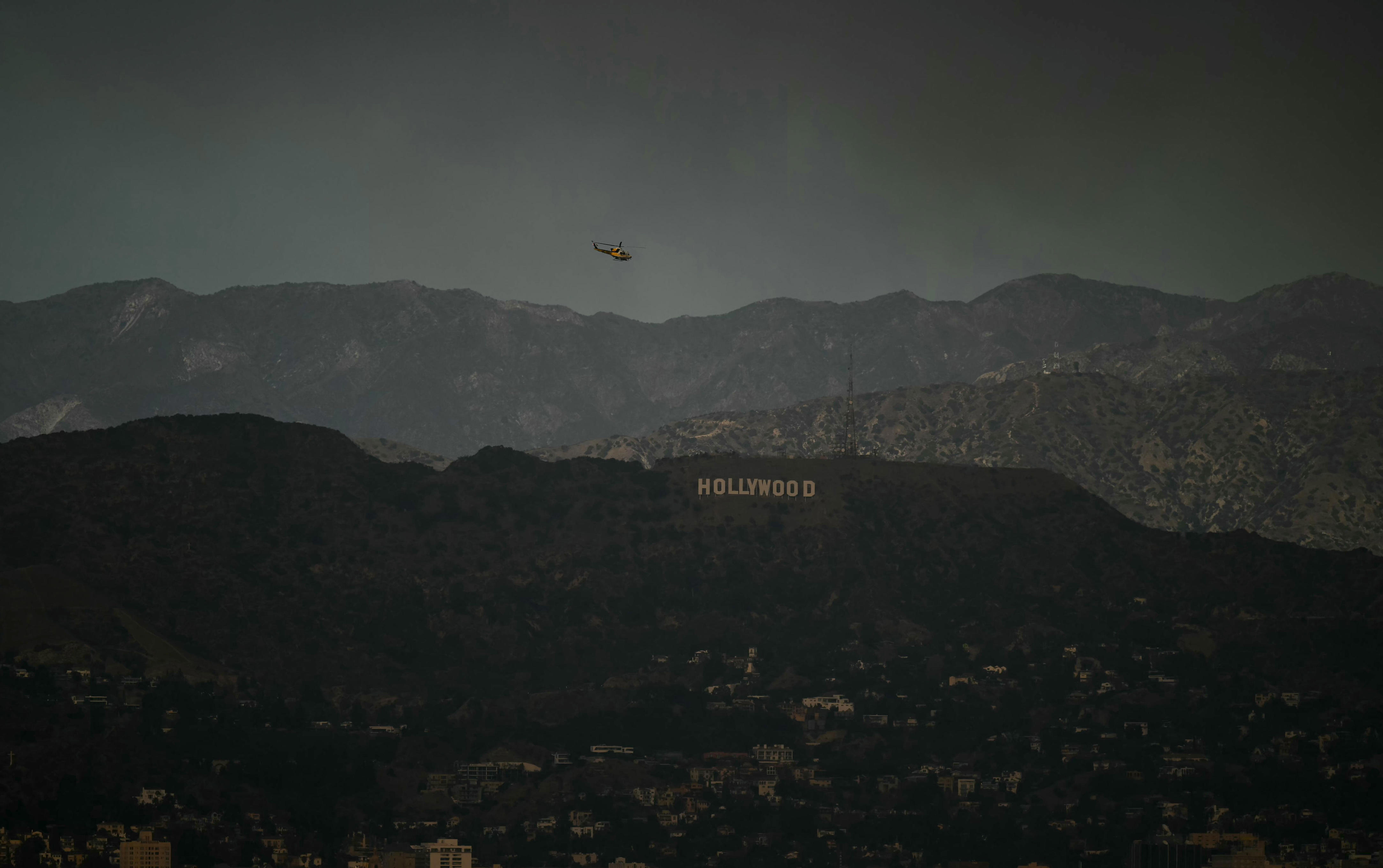 Is the Hollywood Sign safe from fires? Here’s where it is in relation ...