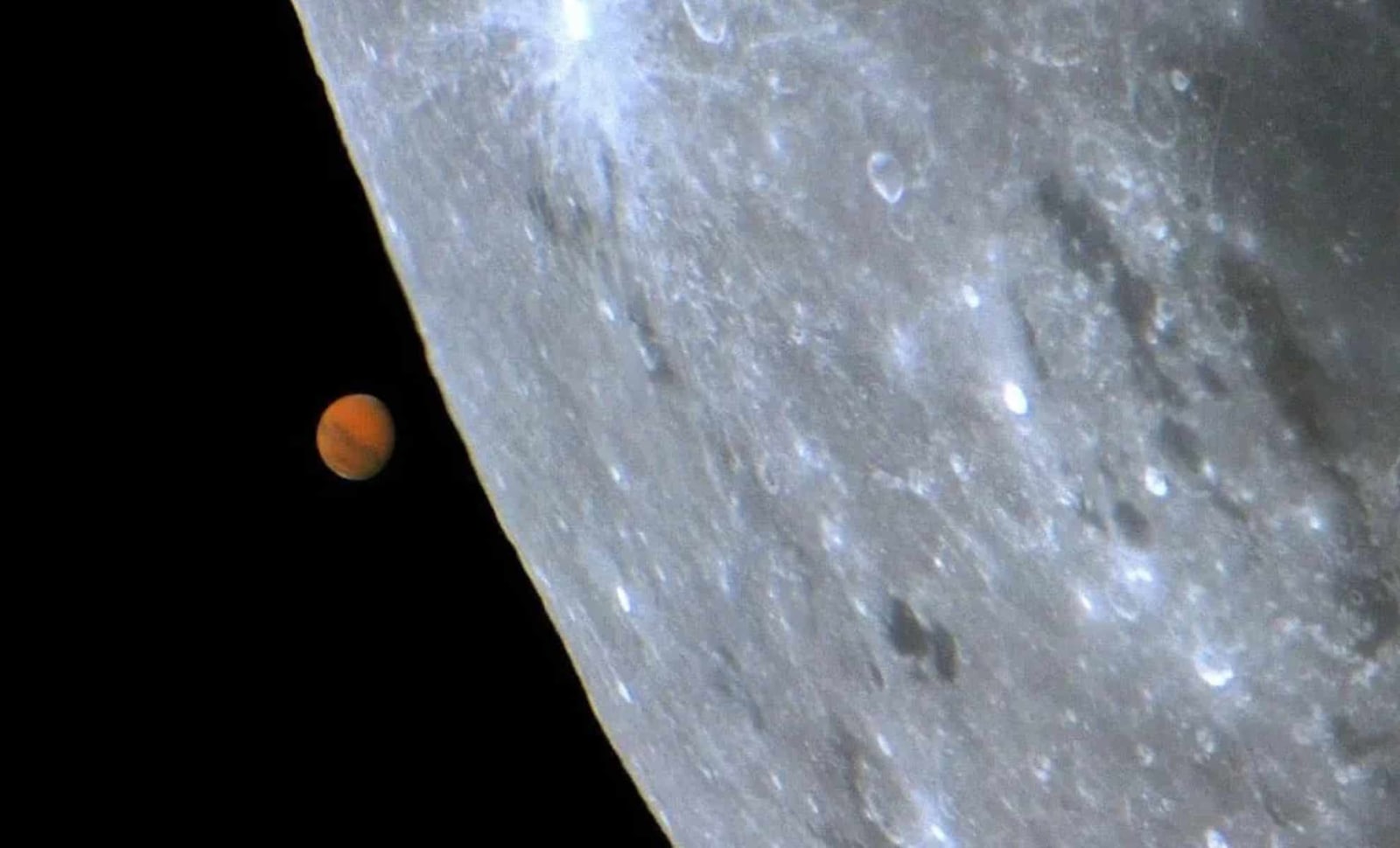 The Moon to Eclipse Mars in a Rare Celestial Event Visible Across the U ...