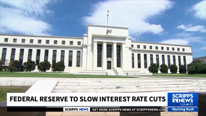 Federal Reserve Signals Slower Rate Cuts in 2025 Amid Inflation