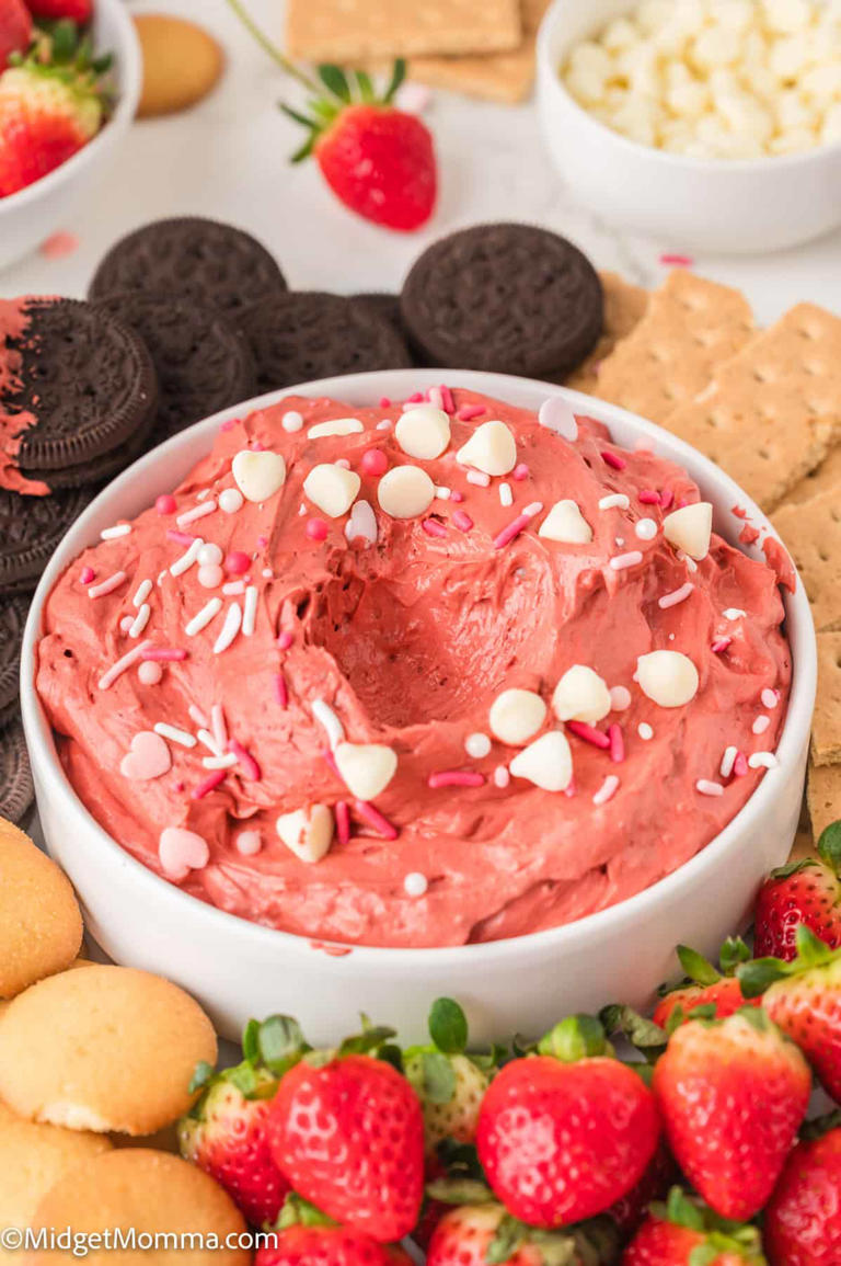 Red Velvet Cheesecake Dip Recipe