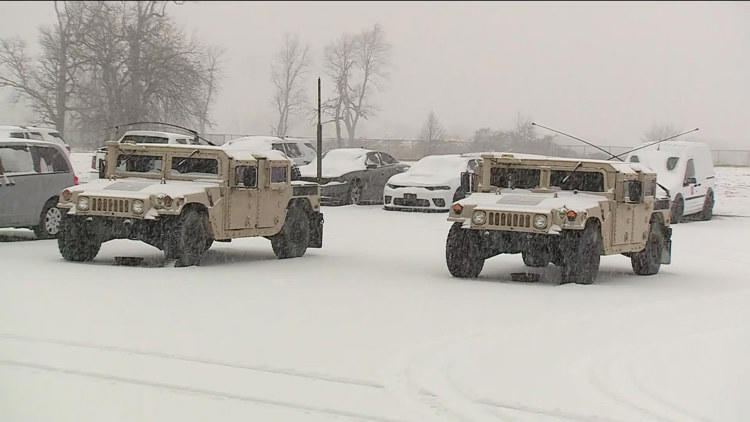 Arkansas National Guard deployed ahead of winter weather