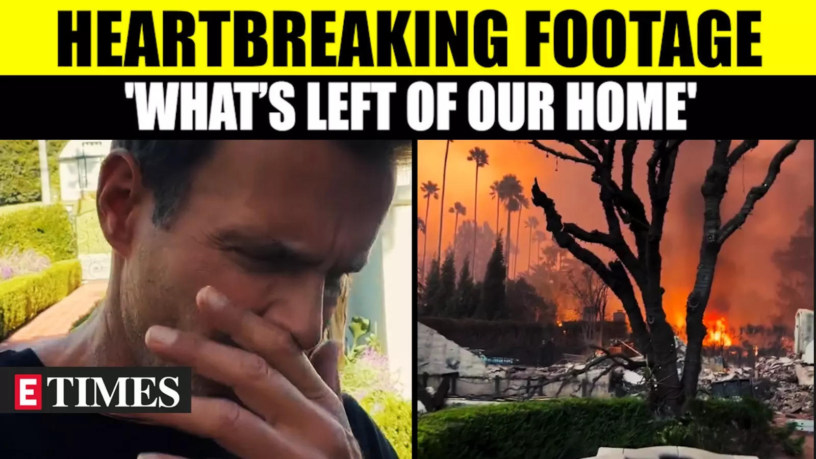 Cameron Mathison Shares Gut-Wrenching Footage Walking Through The Ruins ...