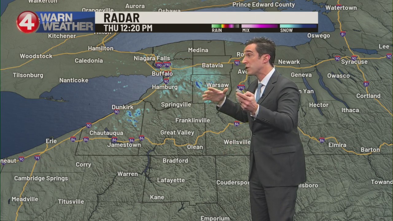 Buffalo weather update: noon, 1/9/25