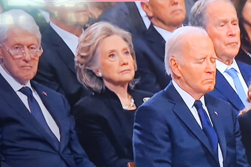 Joe Biden 'falls asleep during Jimmy Carter's funeral' Joe Biden 'falls asleep during Jimmy Carter's funeral'