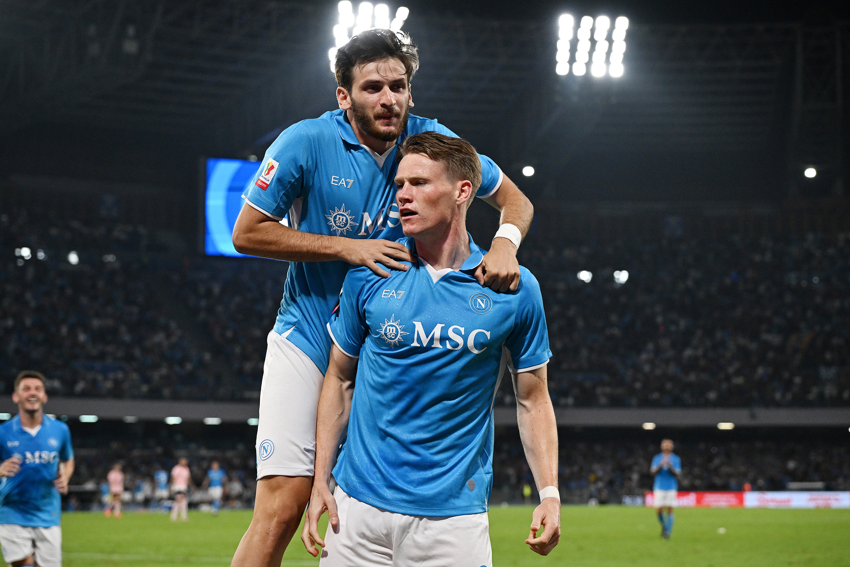Scotland duo Scott McTominay and Billy Gilmour's Napoli title charge ...