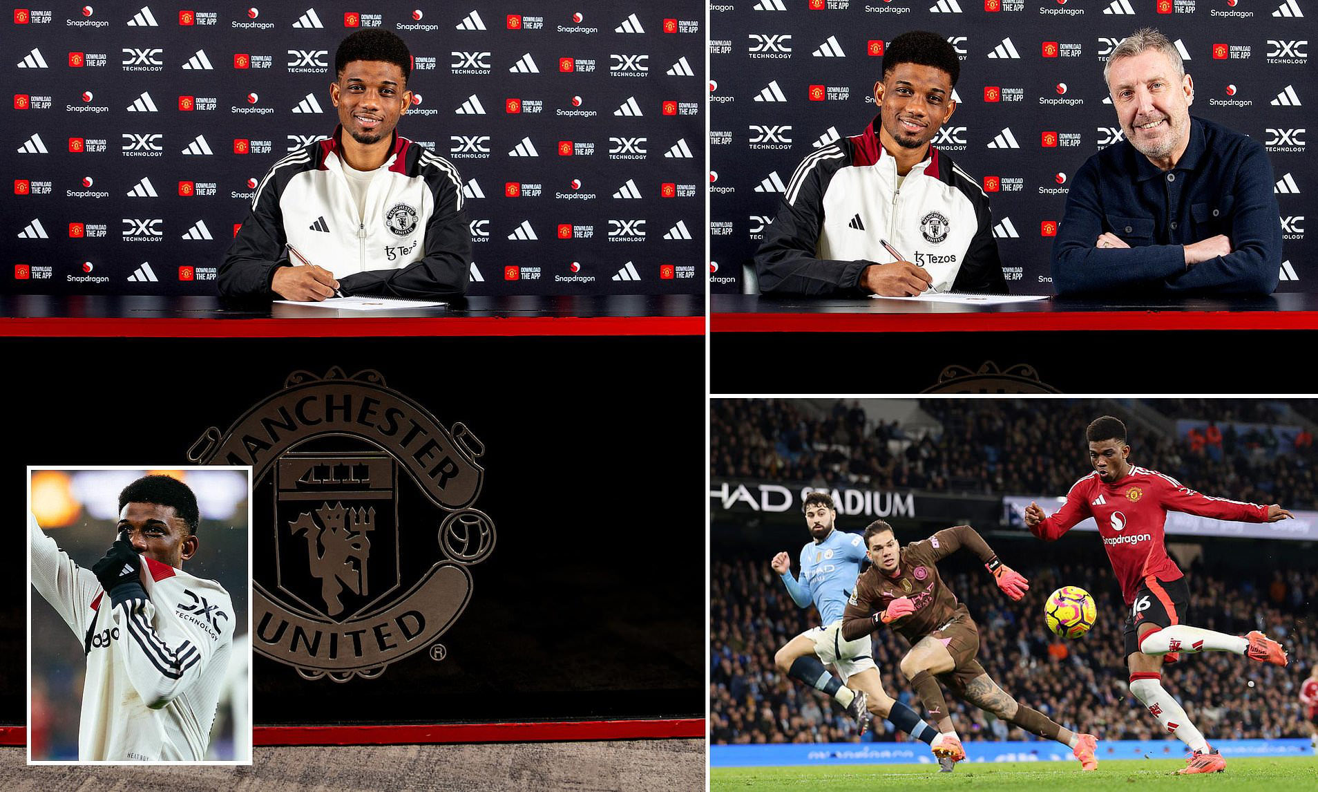 Amad Diallo signs new five-year Manchester United deal as starlet is ... Amad Diallo signs new five-year Manchester United deal as starlet is ...