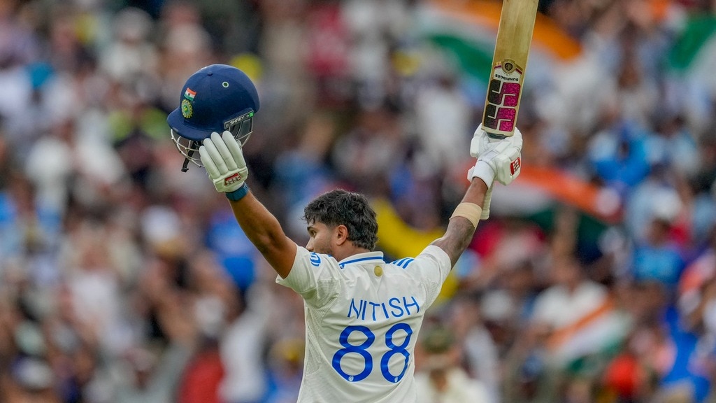 Watch: Nitish Kumar Reddy gets hero's welcome at Vizag airport after BGT