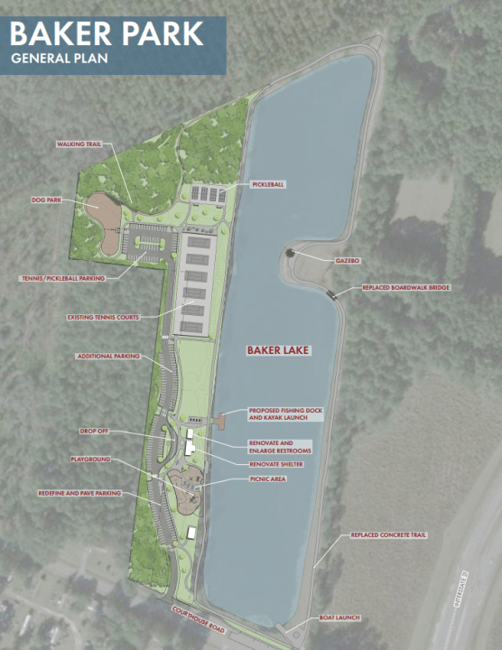 New updates on Effingham County’s Baker Park renovations continue