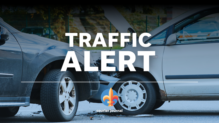 EB I-264 to SB I-71 ramp in Louisville blocked due to semi crash
