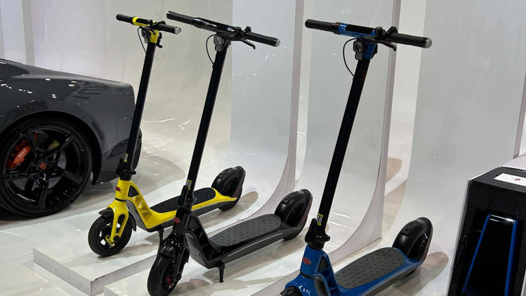 And the Most Confusing Car-Brand-e-Scooter-Mashup at CES Award Goes To...