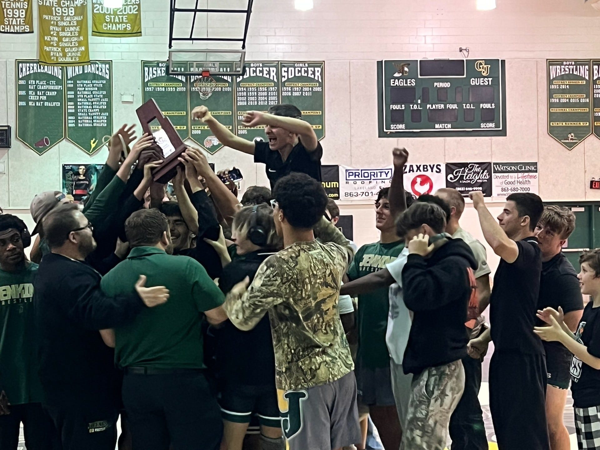 George Jenkins wins 1st district duals title in school history; Bartow ...