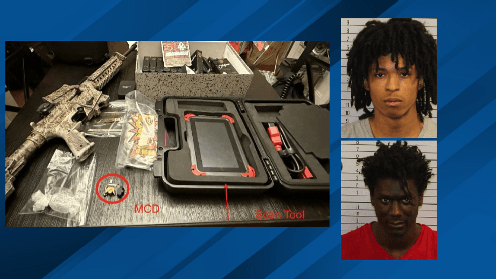 Machine gun conversion devices recovered, 2 repeated offenders arrested ...