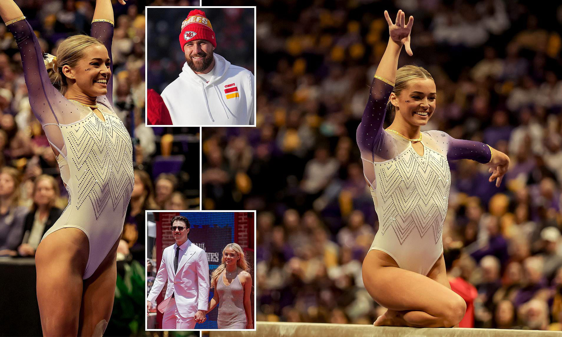Olivia Dunne explains shock career move after Travis Kelce commercial ... Olivia Dunne explains shock career move after Travis Kelce commercial ...