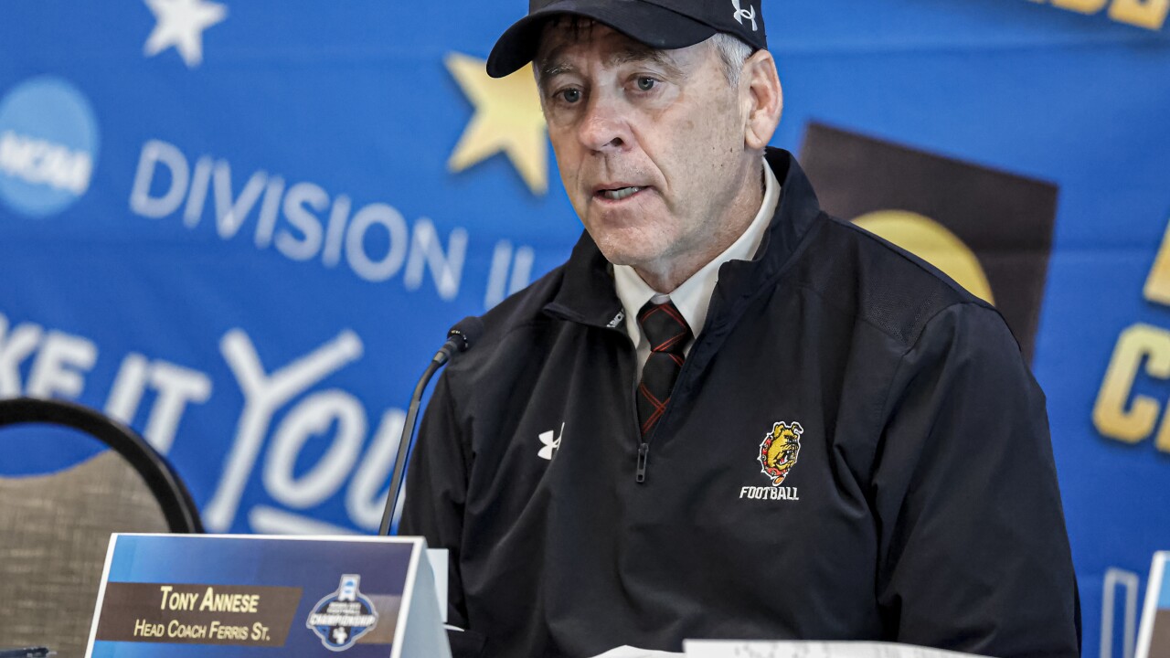 Ferris State football coach Tony Annese earns first Walter Camp DII ...