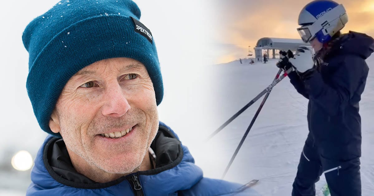 Nya bilderna på Ingemar Stenmark och dottern Iza förbluffar