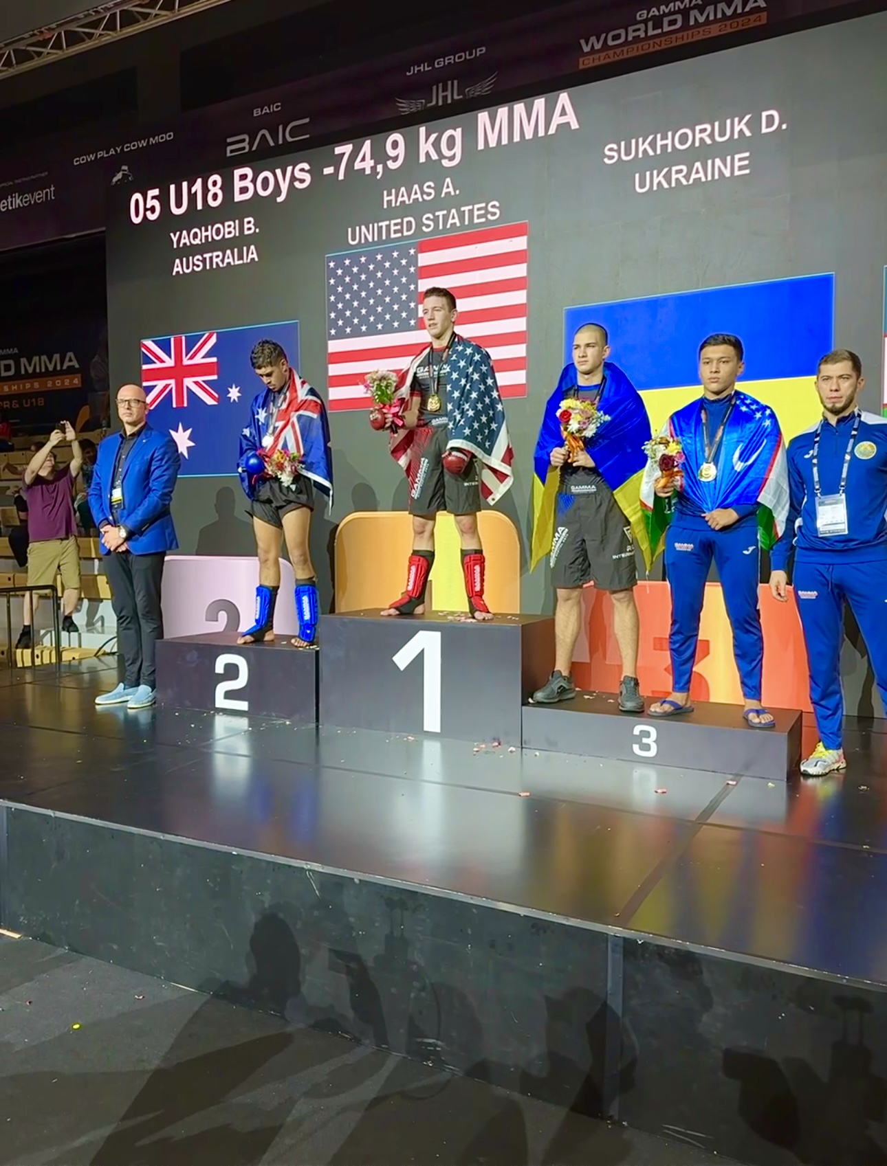 Adam Haas dominates, captures title at 2024 GAMMA Youth MMA World ...