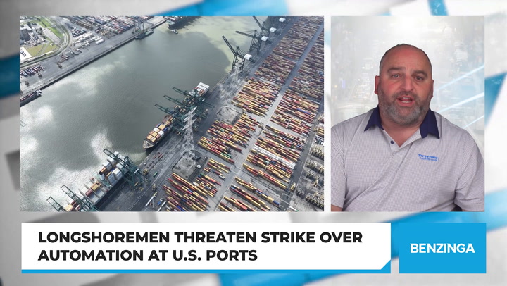 Longshoremen Threaten Strike Over Automation At U.S. Ports