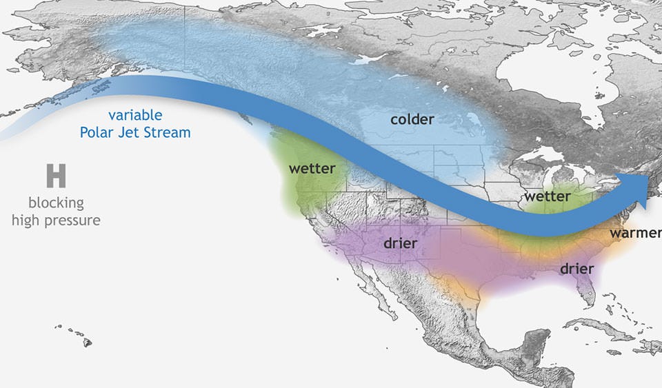 Global climate pattern shows signs of shifting. What will happen in the US?