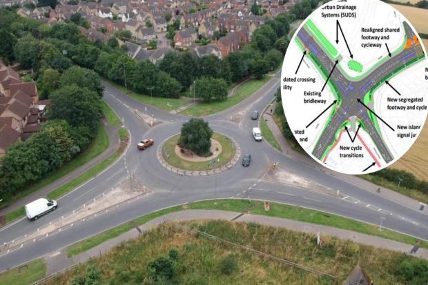 Major roundabout improvement project set to be completed next month