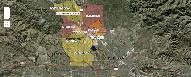 Where are mandatory evacuation orders in place for California wildfires ...