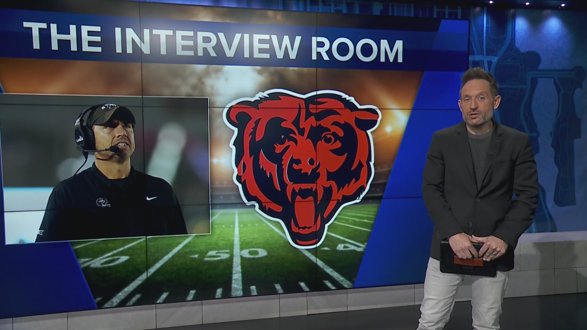 Bears interview Mike Vrabel for head coaching position; Iowa State's ...