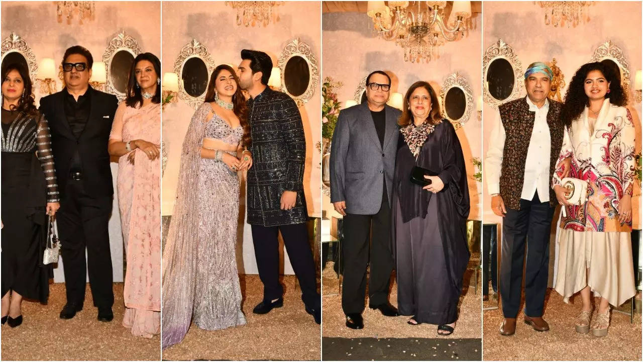 Armaan Malik plants sweet kiss on wife Aashna Shroff during their first ...