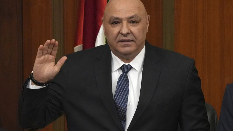 Liban : le général Joseph Aoun élu président