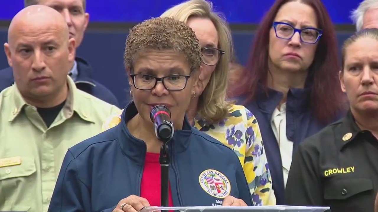 Mayor Bass addresses LAFD budget cuts