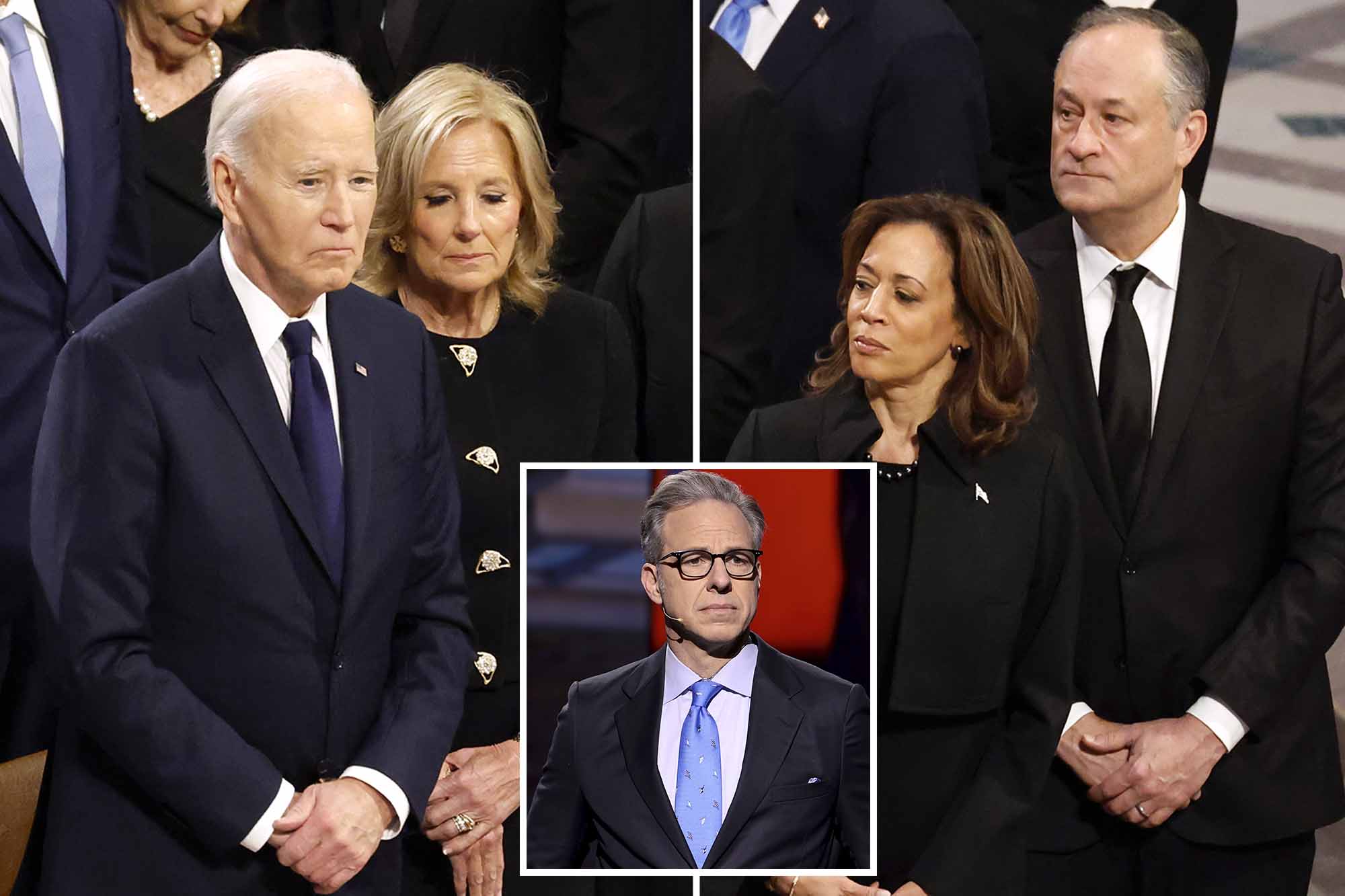 CNN’s Jake Tapper observes tensions between Bidens, Kamala Harris at ...