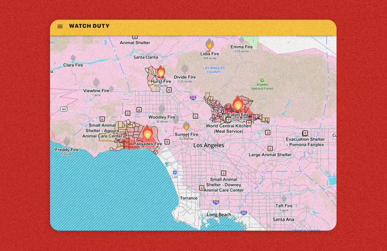 How Watch Duty became the go-to wildfire app to track L.A. wildfires