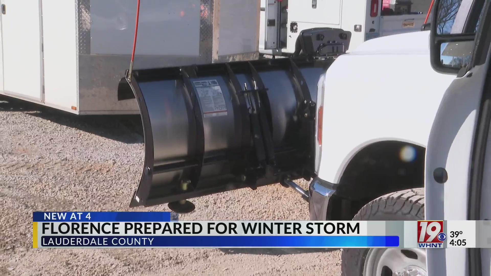 The City of Florence Prepares for Winter Storm | Jan 9 2025 | News 19 ...