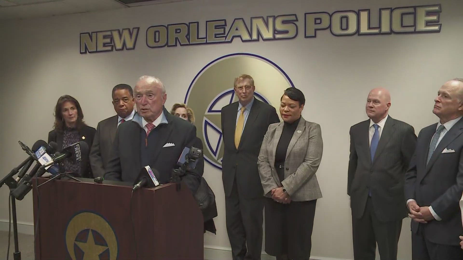 NOPD introduces William Bratton and gives an update on major event safety
