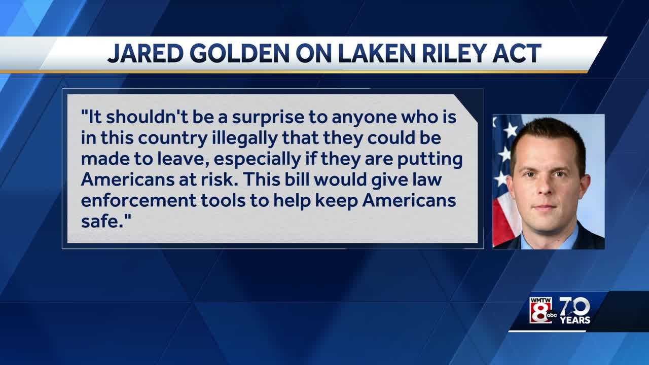 Maine's representatives split on Laken Riley Act