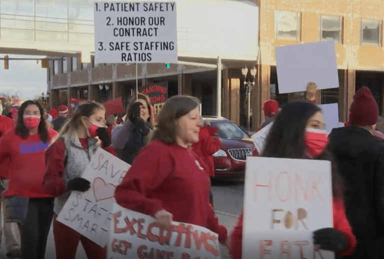 ‘What we have to do:’ UMH-Sparrow nurses set to strike