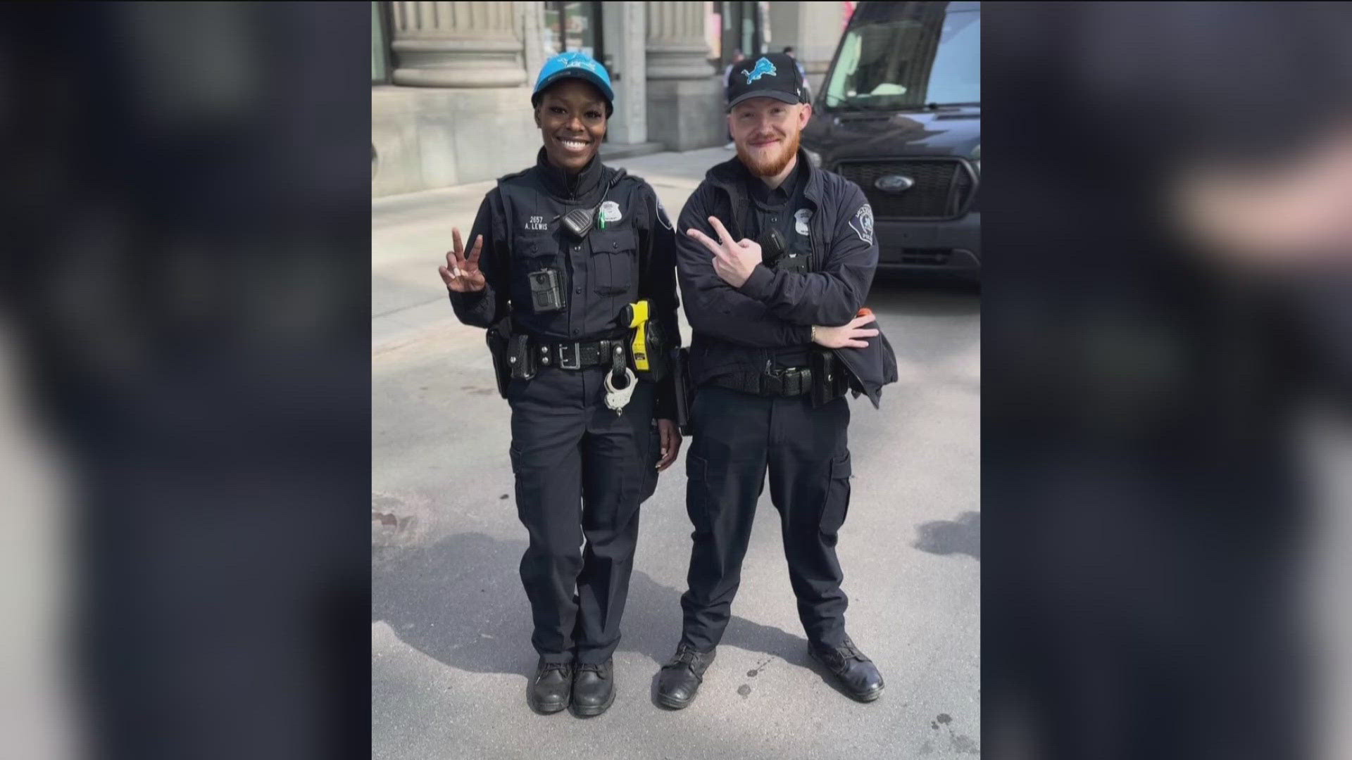Detroit police officers permitted to wear Lions hats during playoff run