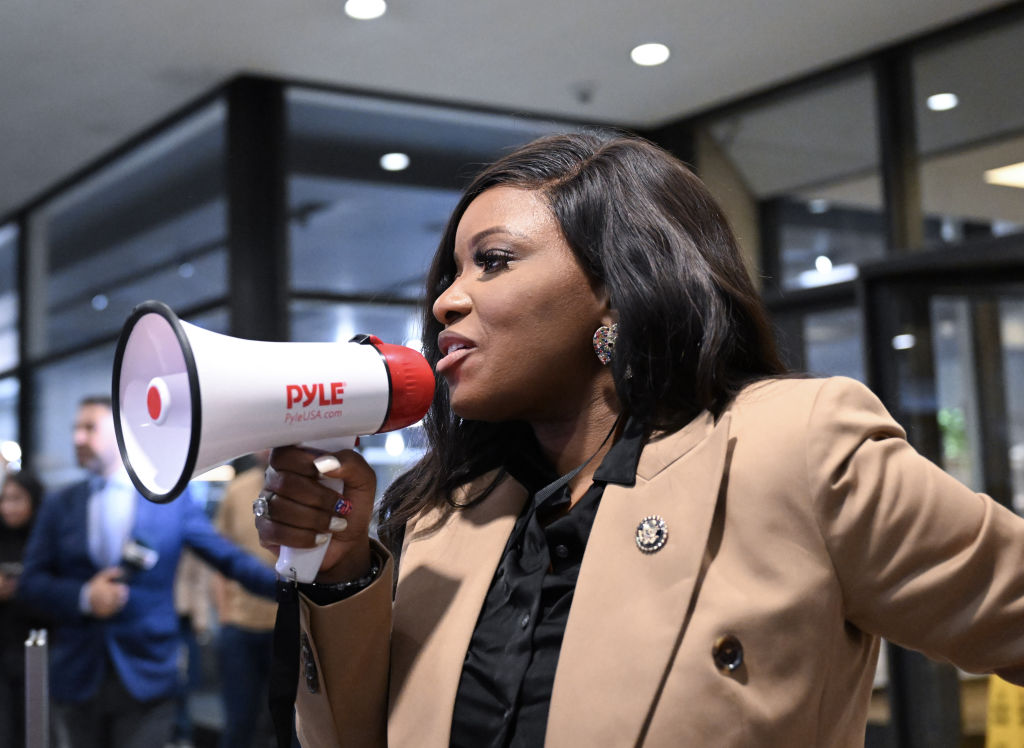 Jasmine Crockett Iconically Whacks Marjorie Taylor Greene On ‘Jimmy ...