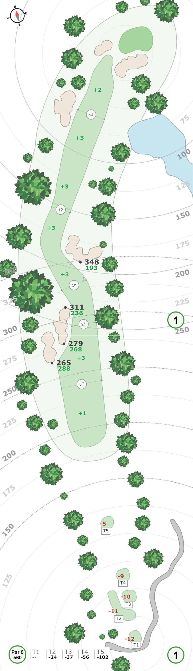 Innisbrook's Copperhead Course yardage book for the 2024 Valspar ...