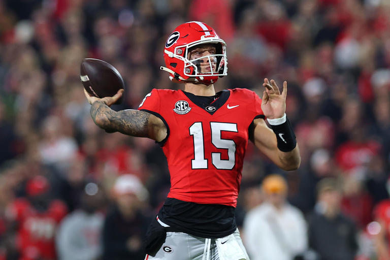 Could Georgia transfer QB Carson Beck wind up with Texas Tech football ...