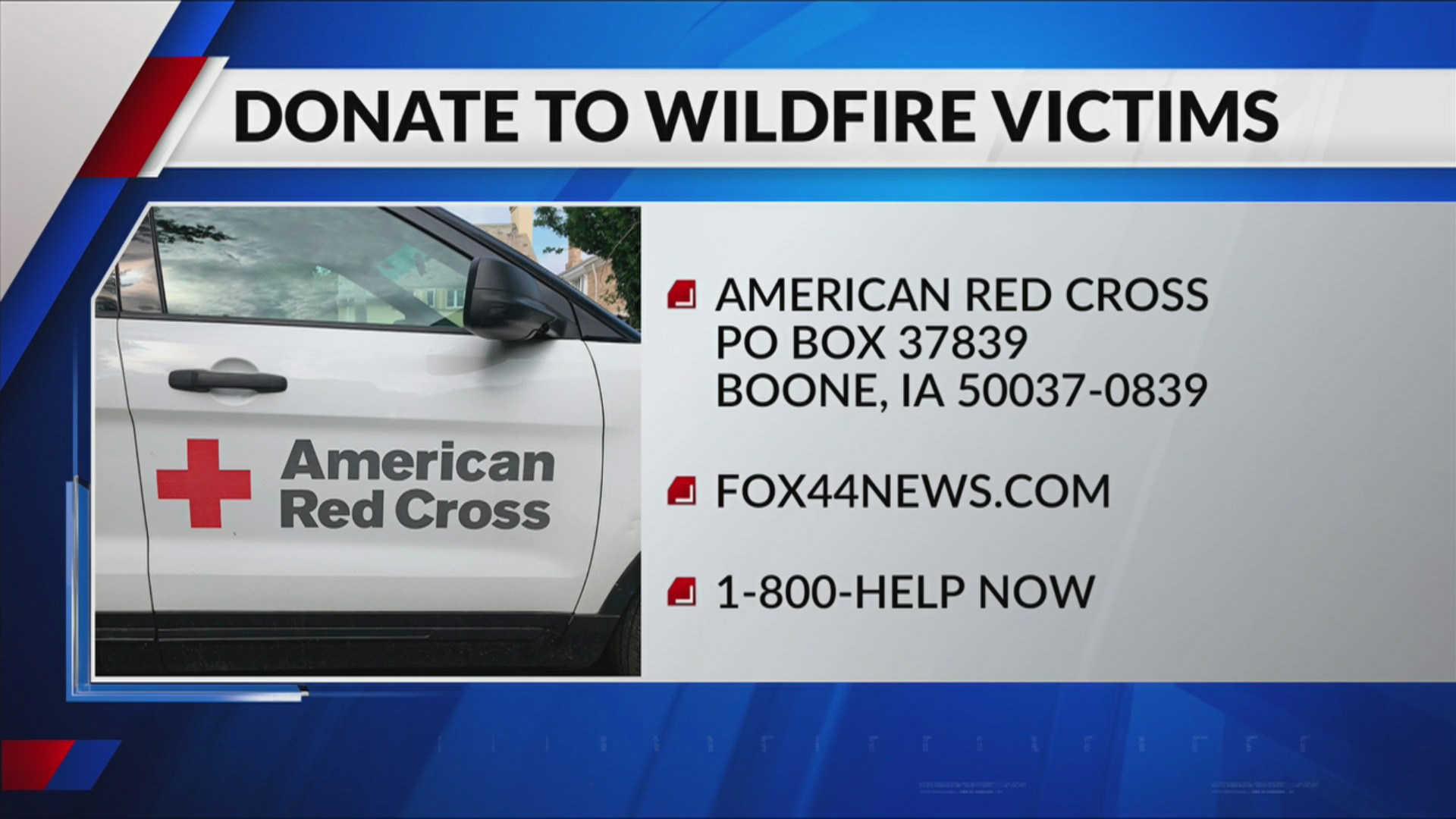 Donate now to assist California wildfire victims Donate now to assist California wildfire victims