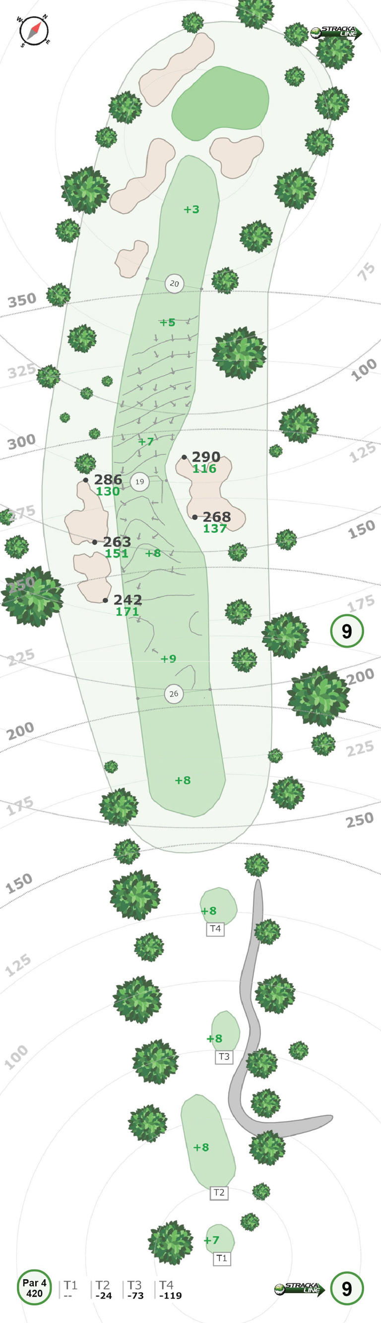 Innisbrook's Copperhead Course yardage book for the 2024 Valspar ...