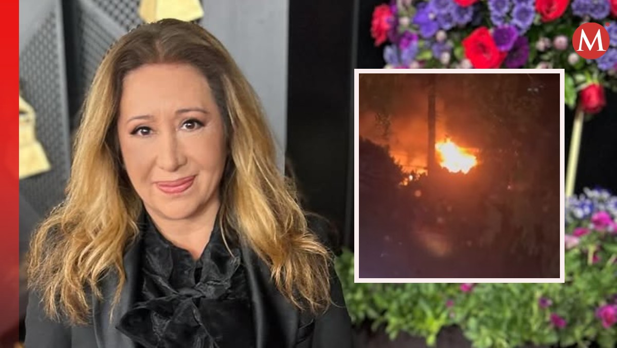 Conductora de Telemundo llora al evacuar su casa en Los Ángeles: "Pude ...