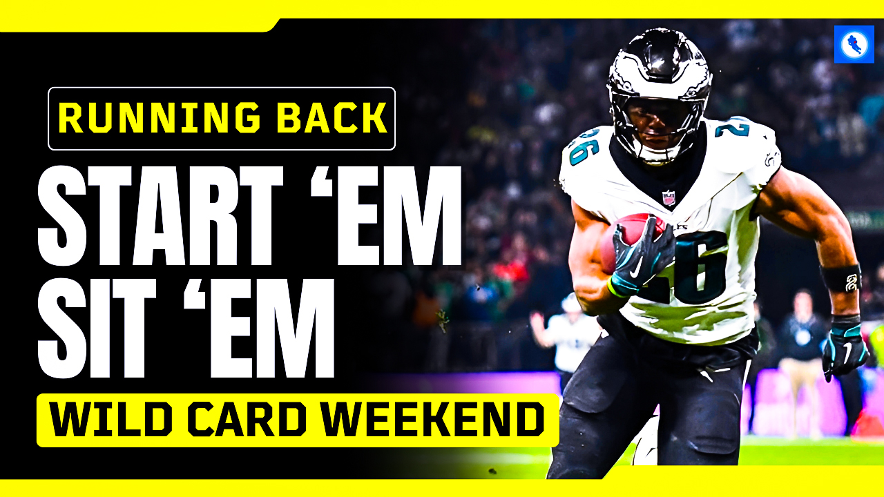 Video: Wild Card Weekend Must-Start Running Backs - Fantasy Football ...