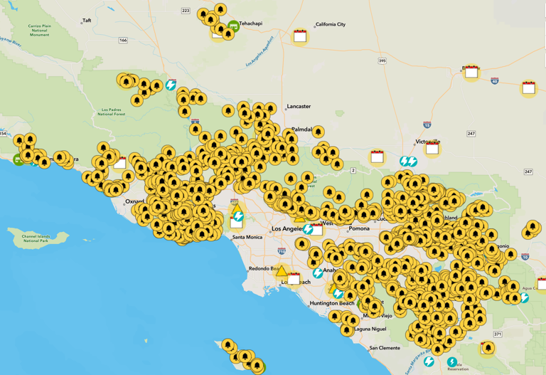 Thousands in Ventura County still without power during efforts to ...