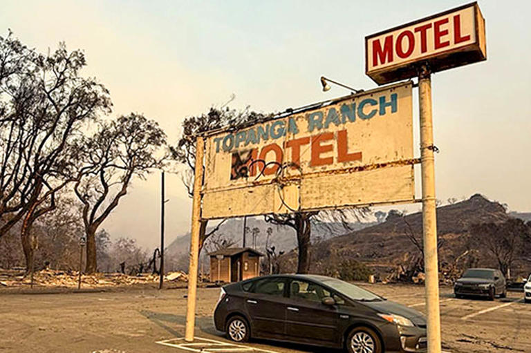These are some of the well-known landmarks damaged in the California fires