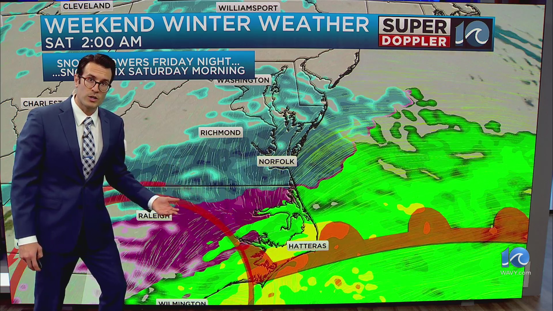 More winter weather moving into region