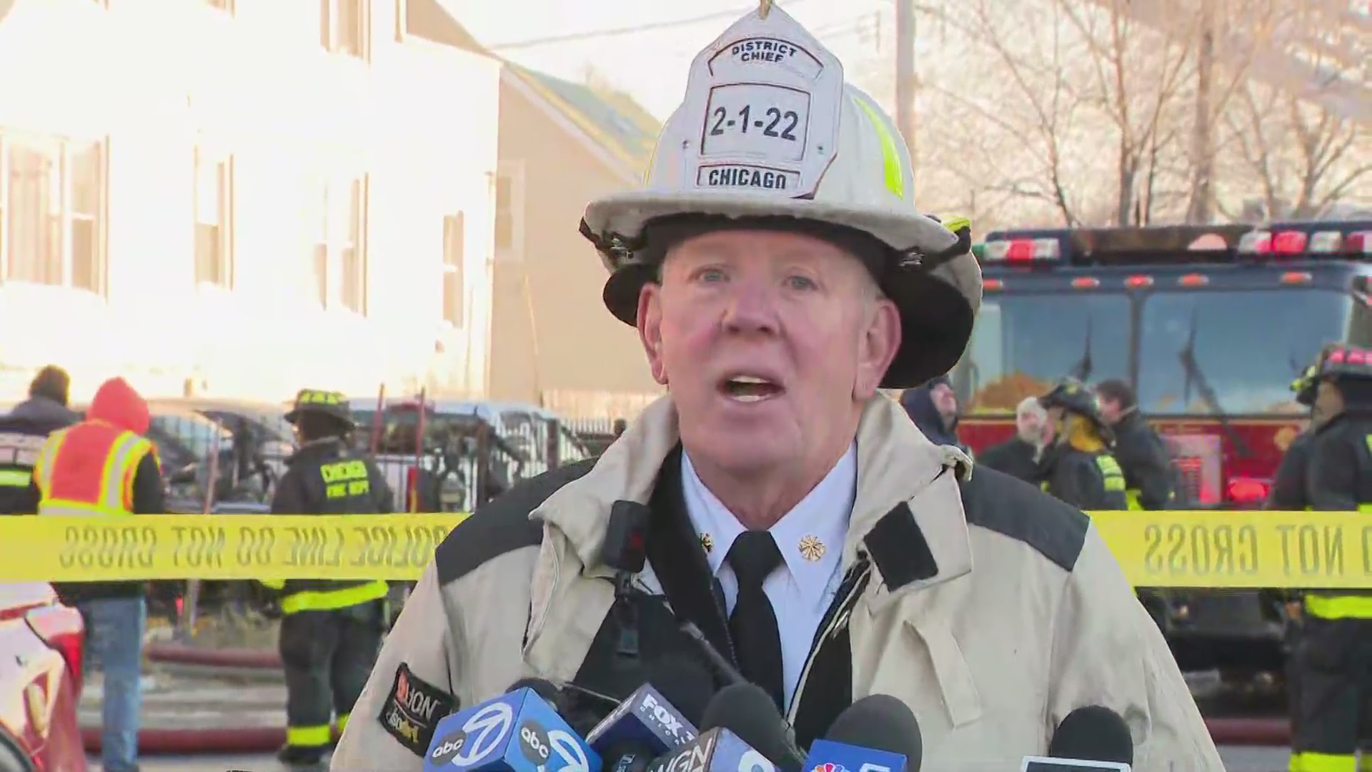 VIDEO: Chicago fire provide update on Northwest Side blaze