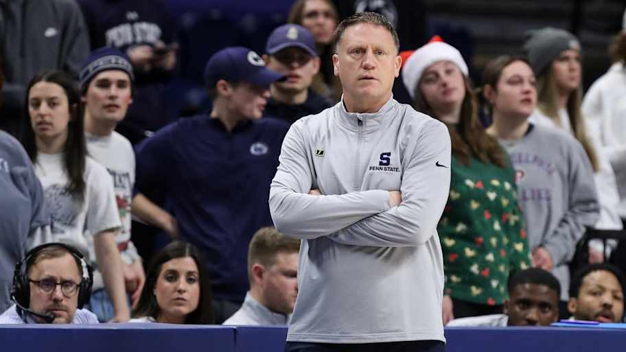 Penn State Coach Mike Rhoades Raves About Illinois Basketball's D