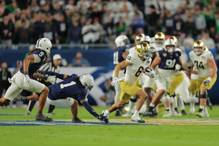 Notre Dame football is going to the national championship game. Who will they play next?