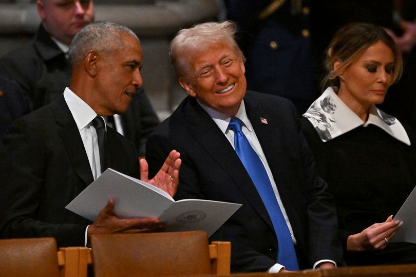 Trump and Obama's 'authentic and relaxed' friendship shock after pair's ...