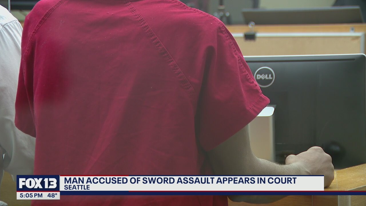 Man accused of Seattle sword assault in court